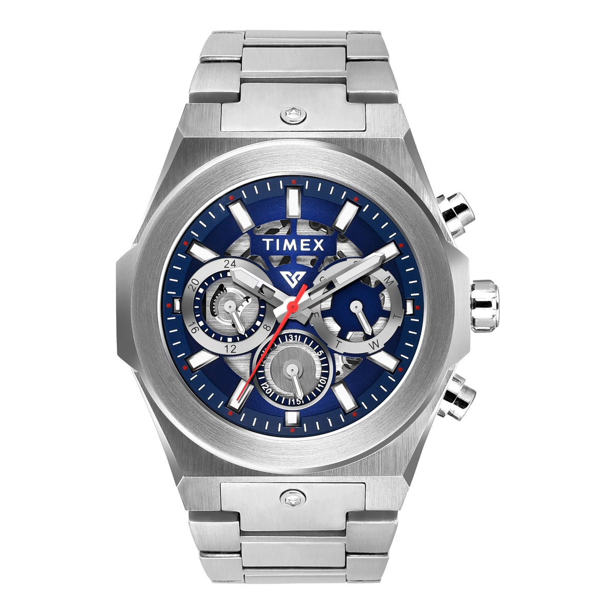TIMEX - Buy TIMEX Vector Men Blue Round Dial Analog Watch - TWEG26100 ...