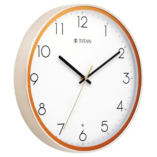 Titan Clock - Buy W0075PS01 Titan Classic LED Backlit Clock |Bharat ...