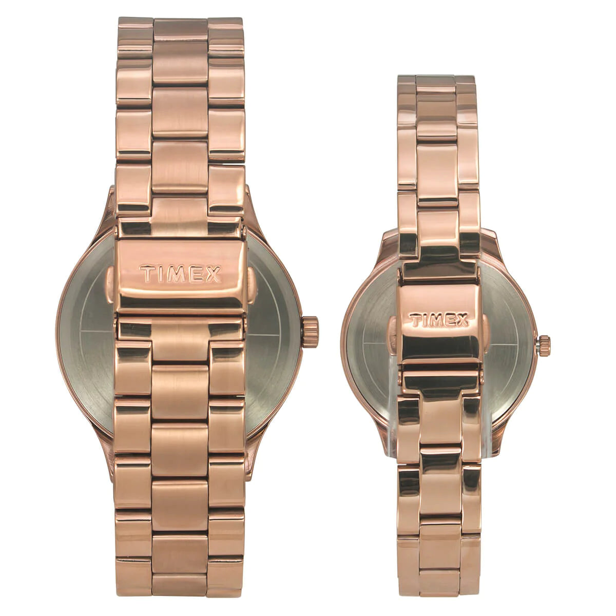 TIMEX - Buy Timex Empera Pairs Rose Gold Dial Couple Watch -TW00PR273 ...